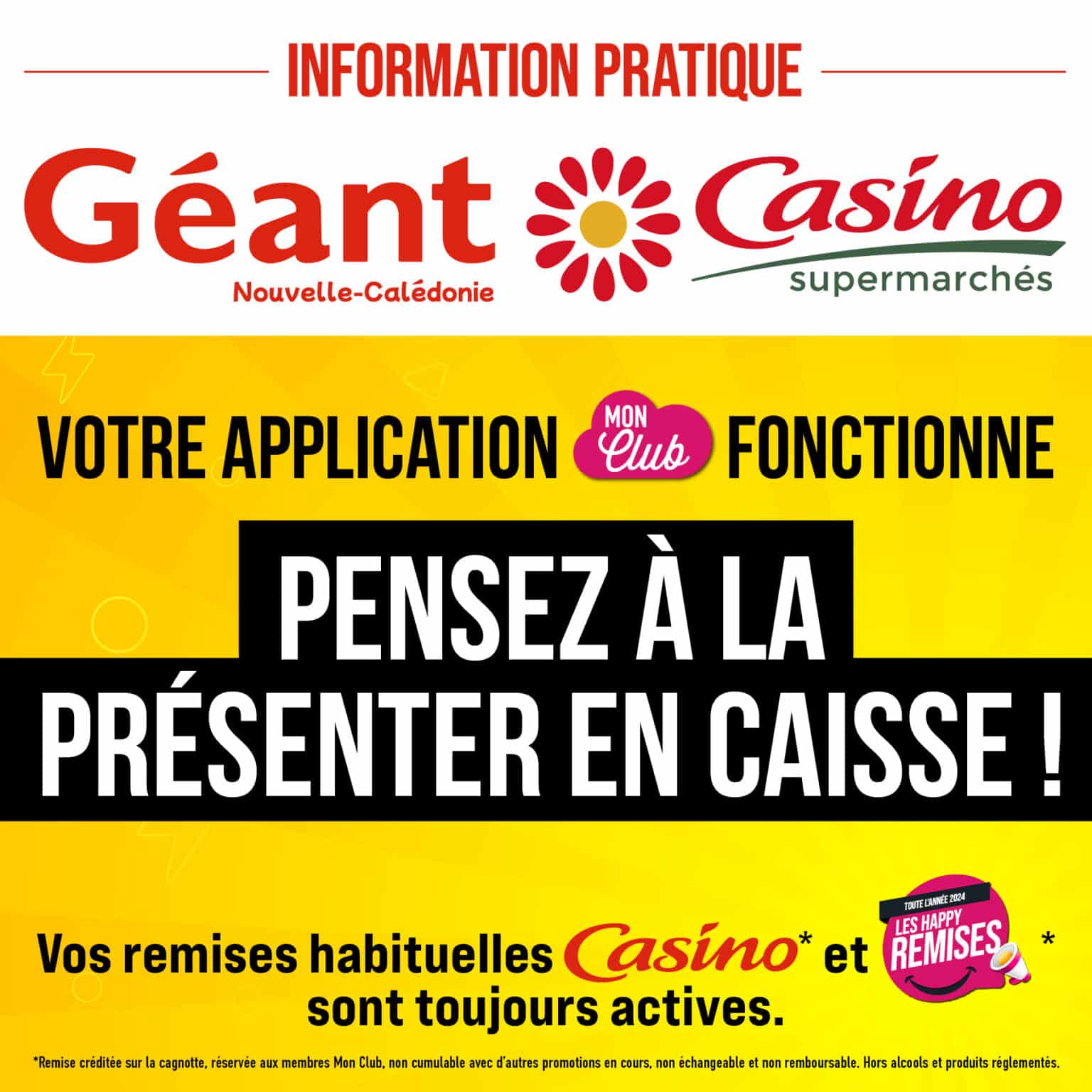 Mon Club NC - L'appli fidélité pour cumuler des Francs et économiser