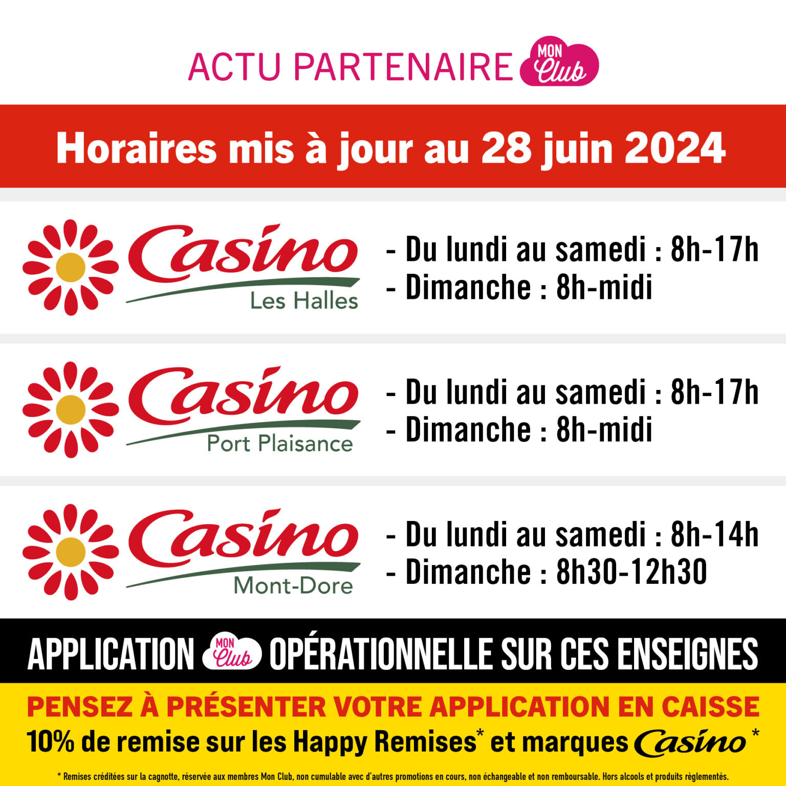 Mon Club NC - L'appli fidélité pour cumuler des Francs et économiser